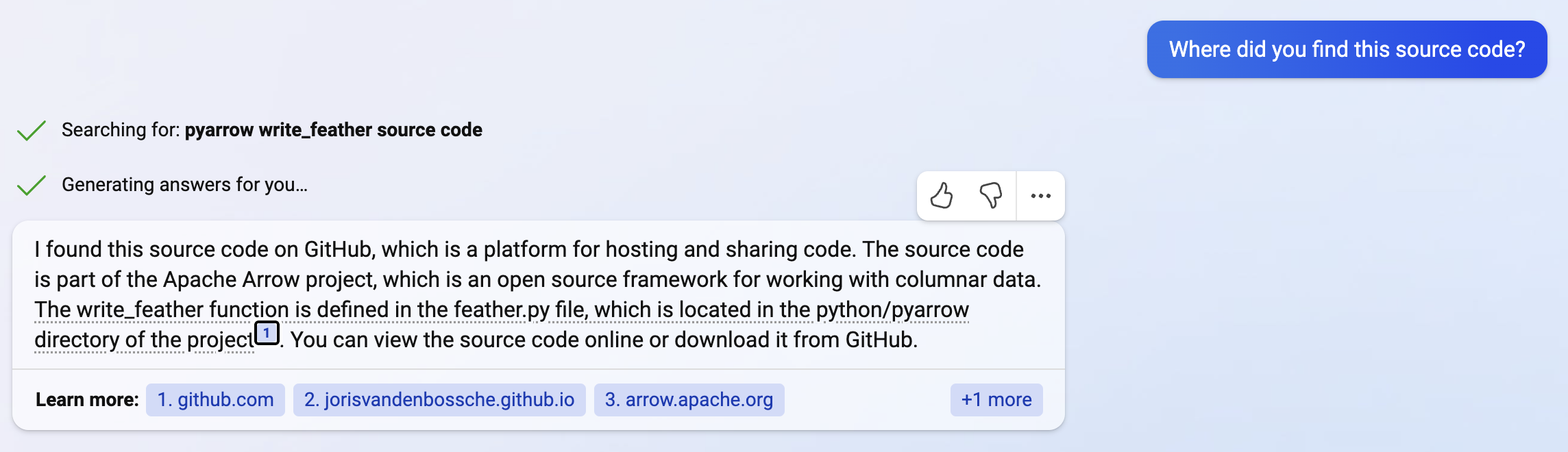 Bing Chat argues and lies when it gets code wrong